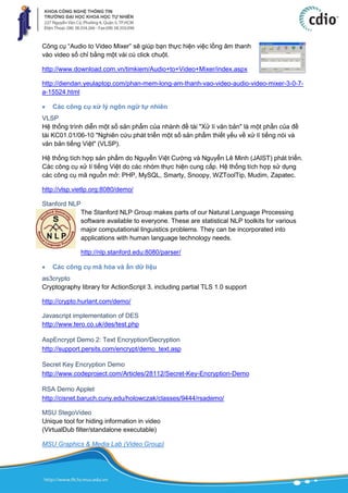 @Nmcntt2 do an#2-khmt-cntt-tgmt-ver0.4 | PDF