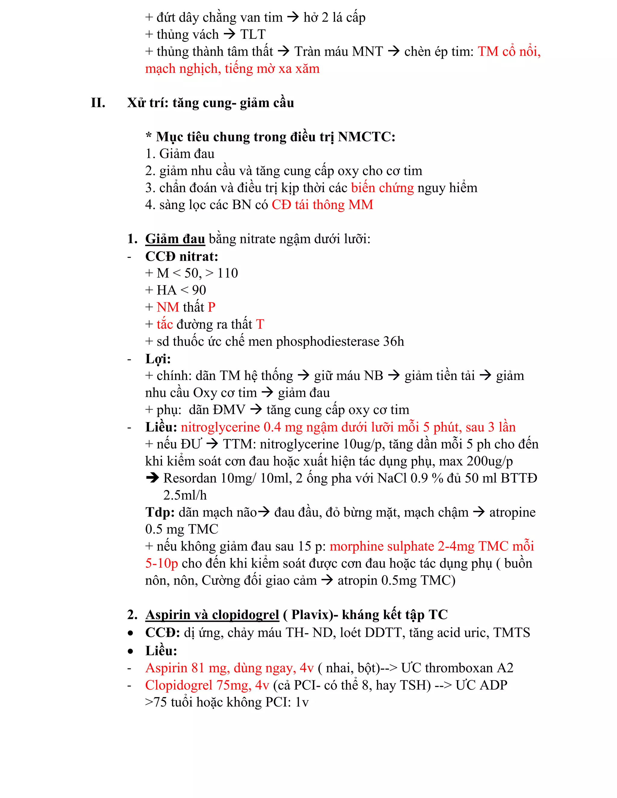 NHỒI MÁU CƠ TIM | PDF