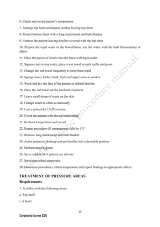NMC PROCEDURE MANUAL PART ONE DAY AND TH | PDF