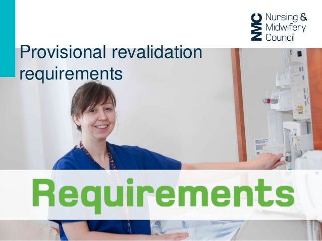 NMC WirralCT revalidation presentation - Jan 2016