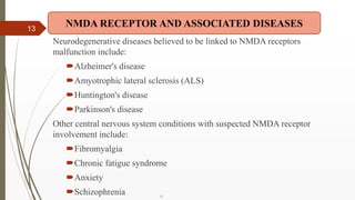 NMDA receptors and agonist as well as antagonist.pptx