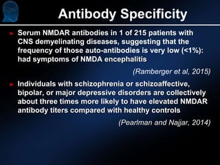 Anti-NMDA receptor encephalitis: Psychiatric presentation and ...