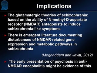 Anti-NMDA receptor encephalitis: Psychiatric presentation and ...