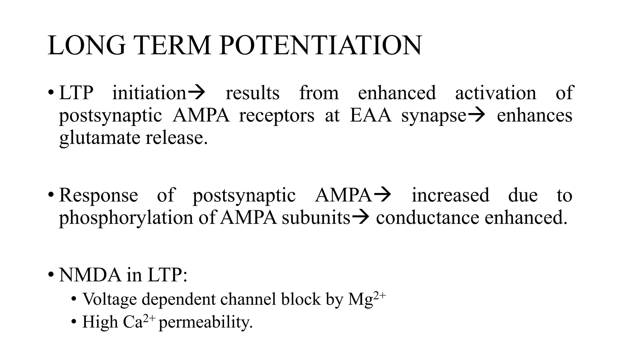 NMDA receptors and drugs acting on them | PPTX