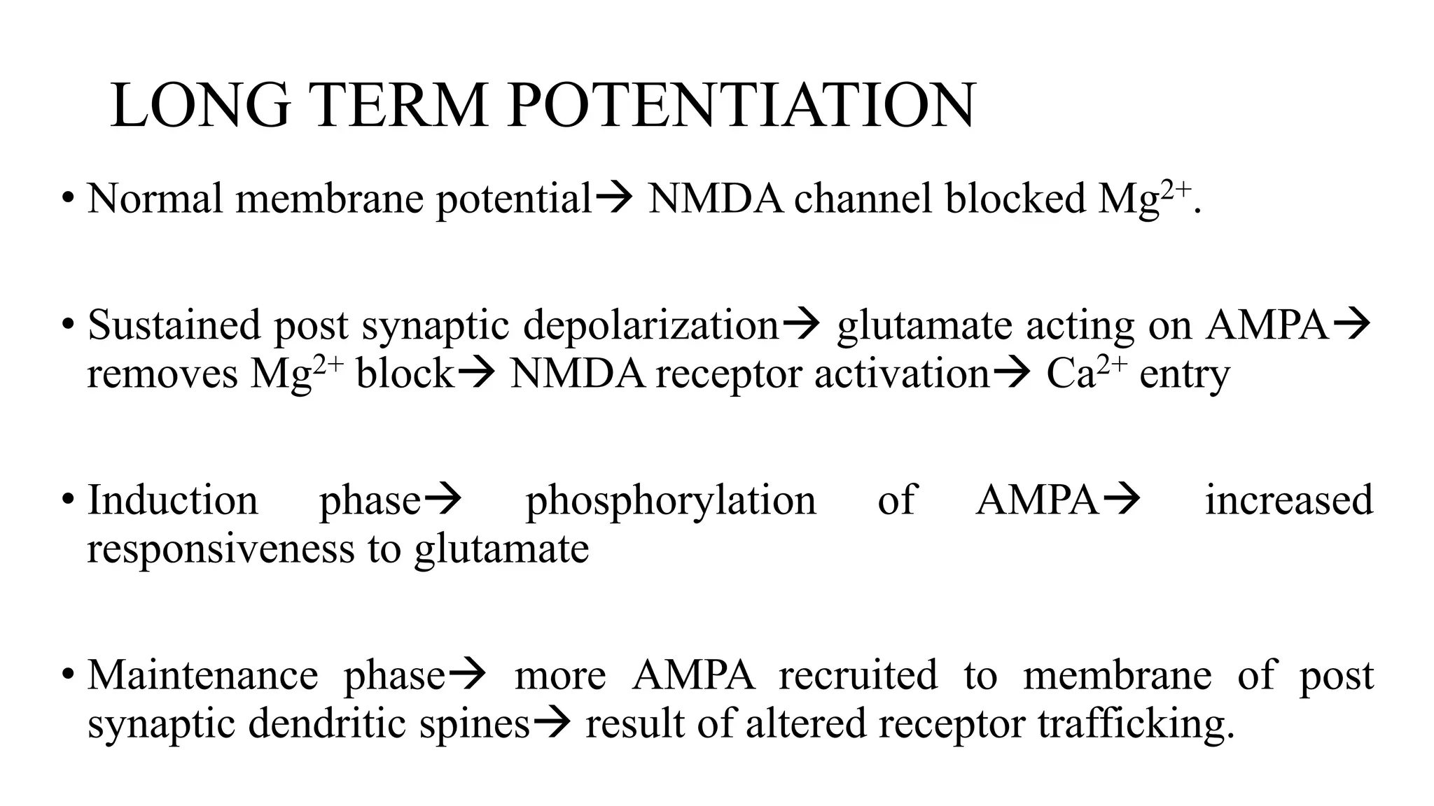 NMDA receptors and drugs acting on them | PPTX