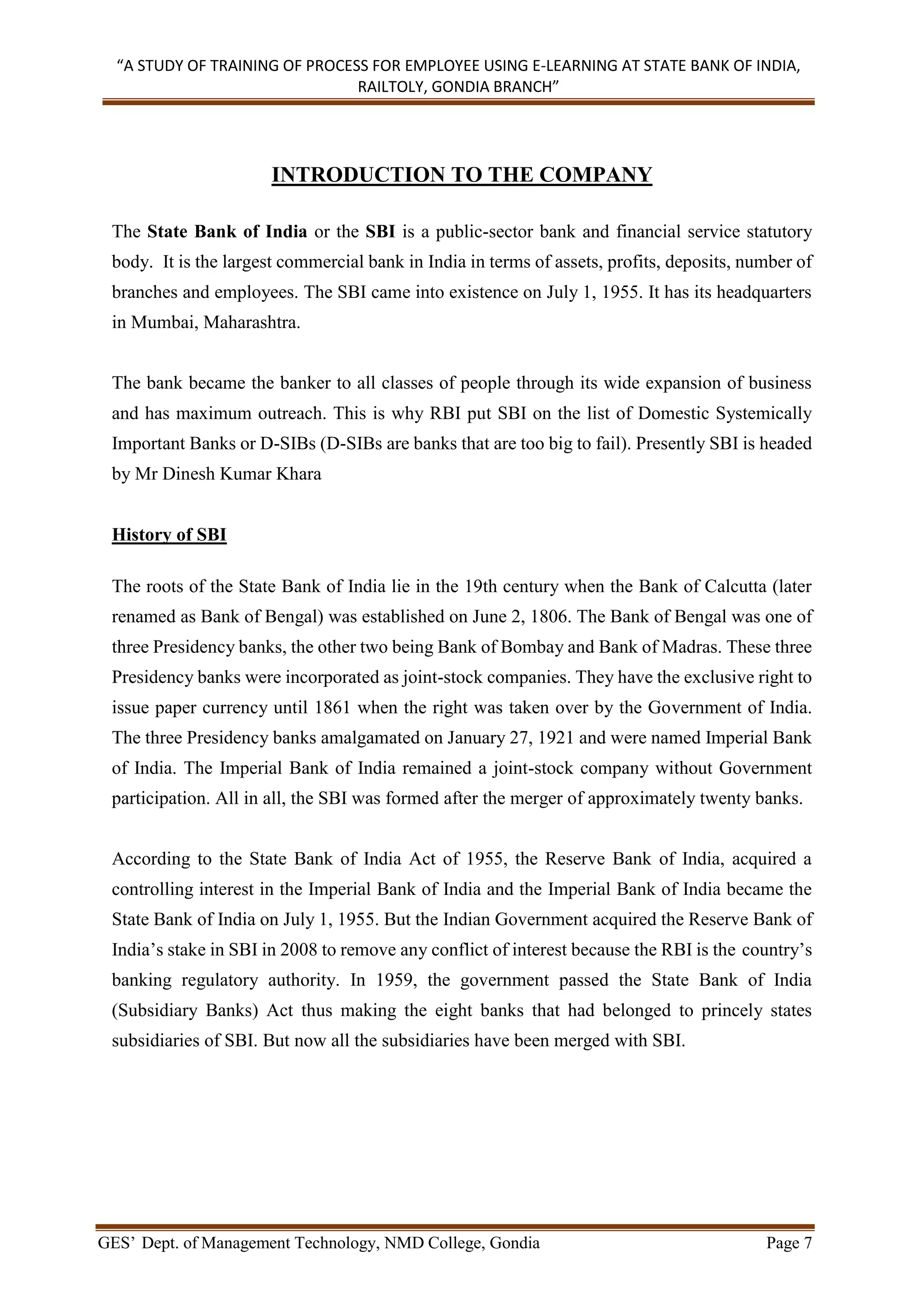 TRAINING & DEVELOPMENT | DOCX