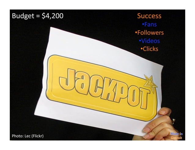 MotorCity Casino - Social Media Strategy by Erica Donerson | PPT