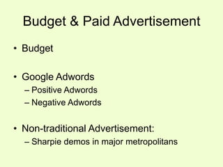 Sharpie Digital Strategy | PPT