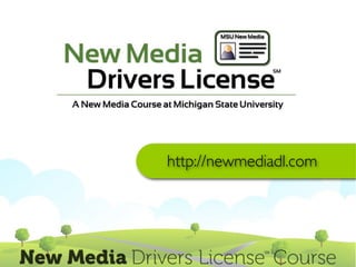 New Media Drivers License Intro | PDF