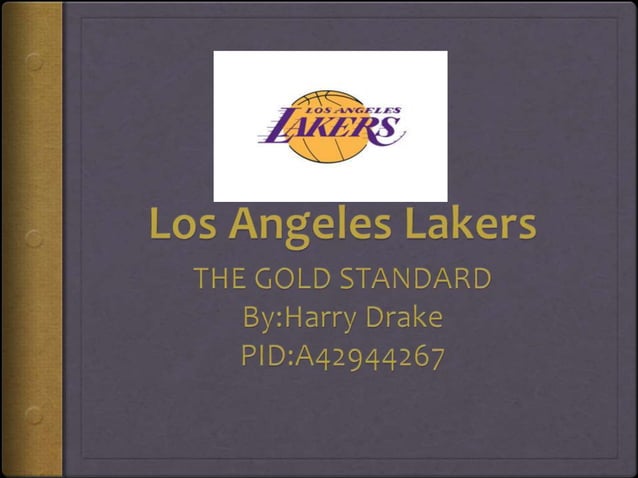 The Los Angeles Lakers Brand Campaign | PPT