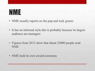 NME Case Study | PPT
