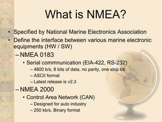 Nmea Introduction | PPT