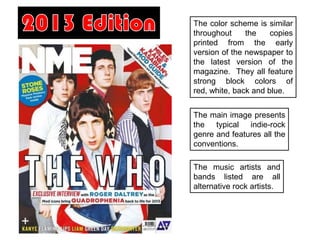 NME Case Study | PPTX | Adult Contemporary Music | Music