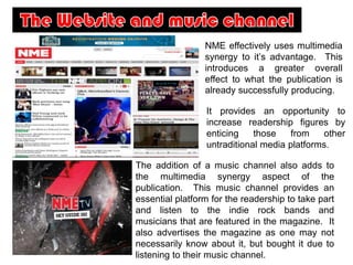 NME Case Study | PPTX | Adult Contemporary Music | Music