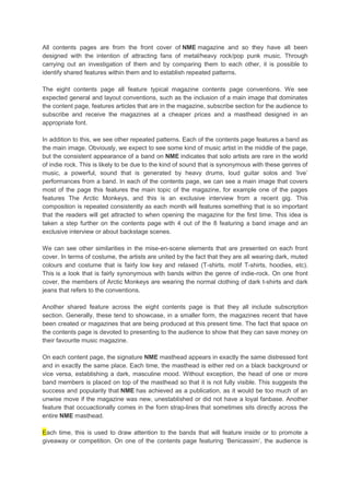 (Nme) contents page overview | DOCX