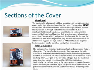 NME Cover Analysis | PPT