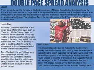 NME Analysis September 2009 Dizzee Rascal Edition | PPT