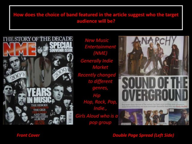 Nme Double Page Spread | PPTX | Adult Contemporary Music | Music