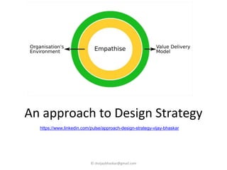 Approach to design strategy | PPT