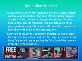 NME Front Cover Analysis | PPTX