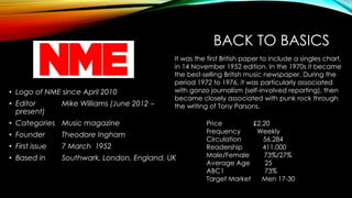NME Magazine | PPTX