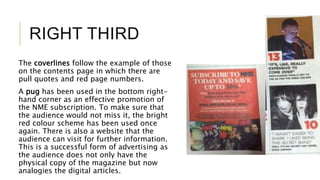 NME Music Magazine Analysis | PPTX | Music | Entertainment