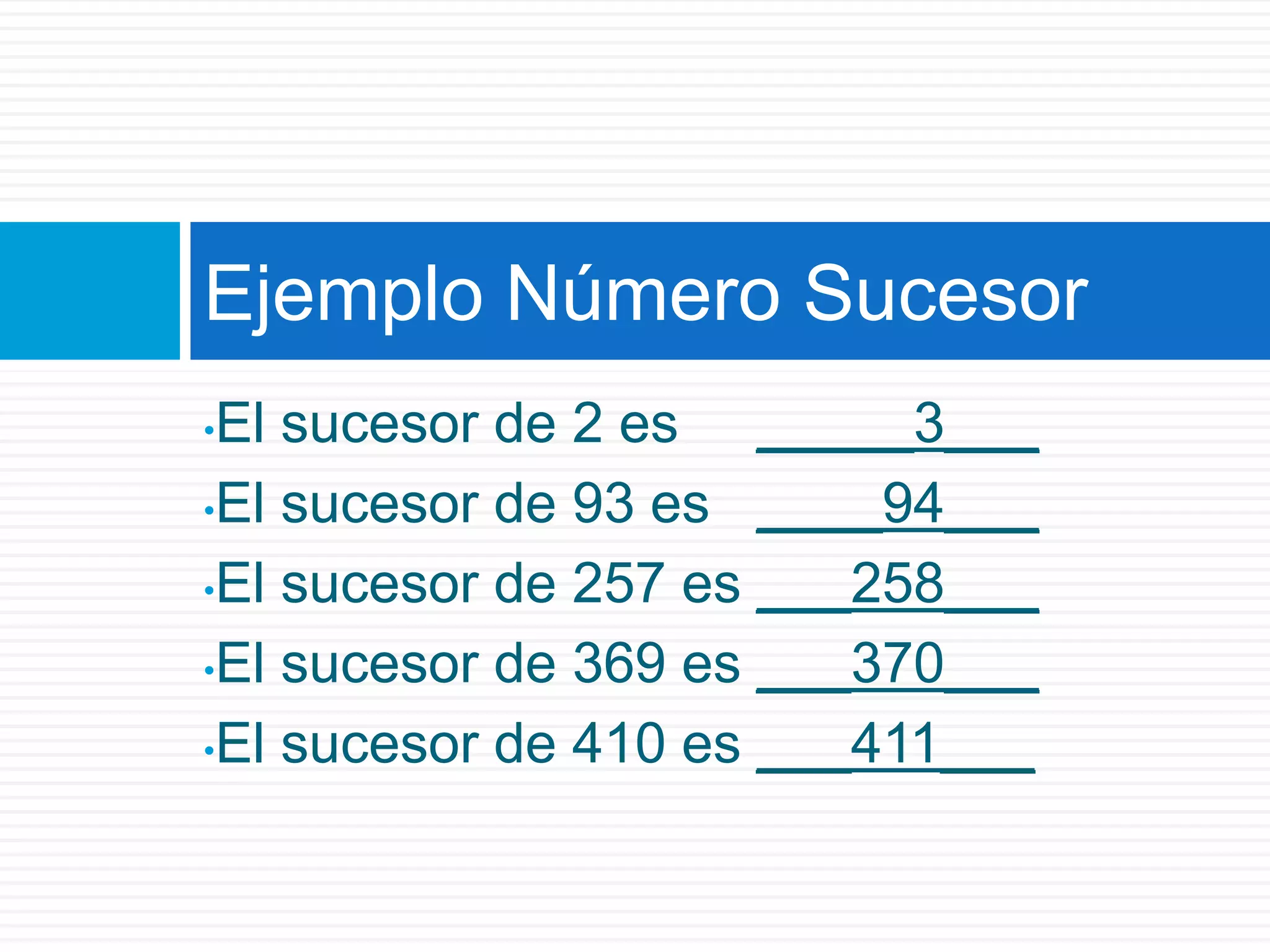 Número antecesor y sucesor | PPTX