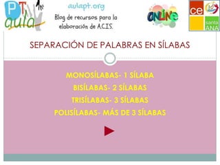 NÚMERO DE SÍLABAS.pptx