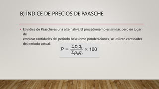 Número Índice Matematica estadistica dos | PPTX