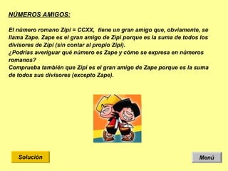 Números Amigos | PPS