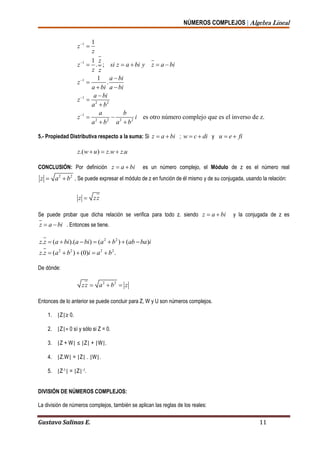 Números complejos | PDF