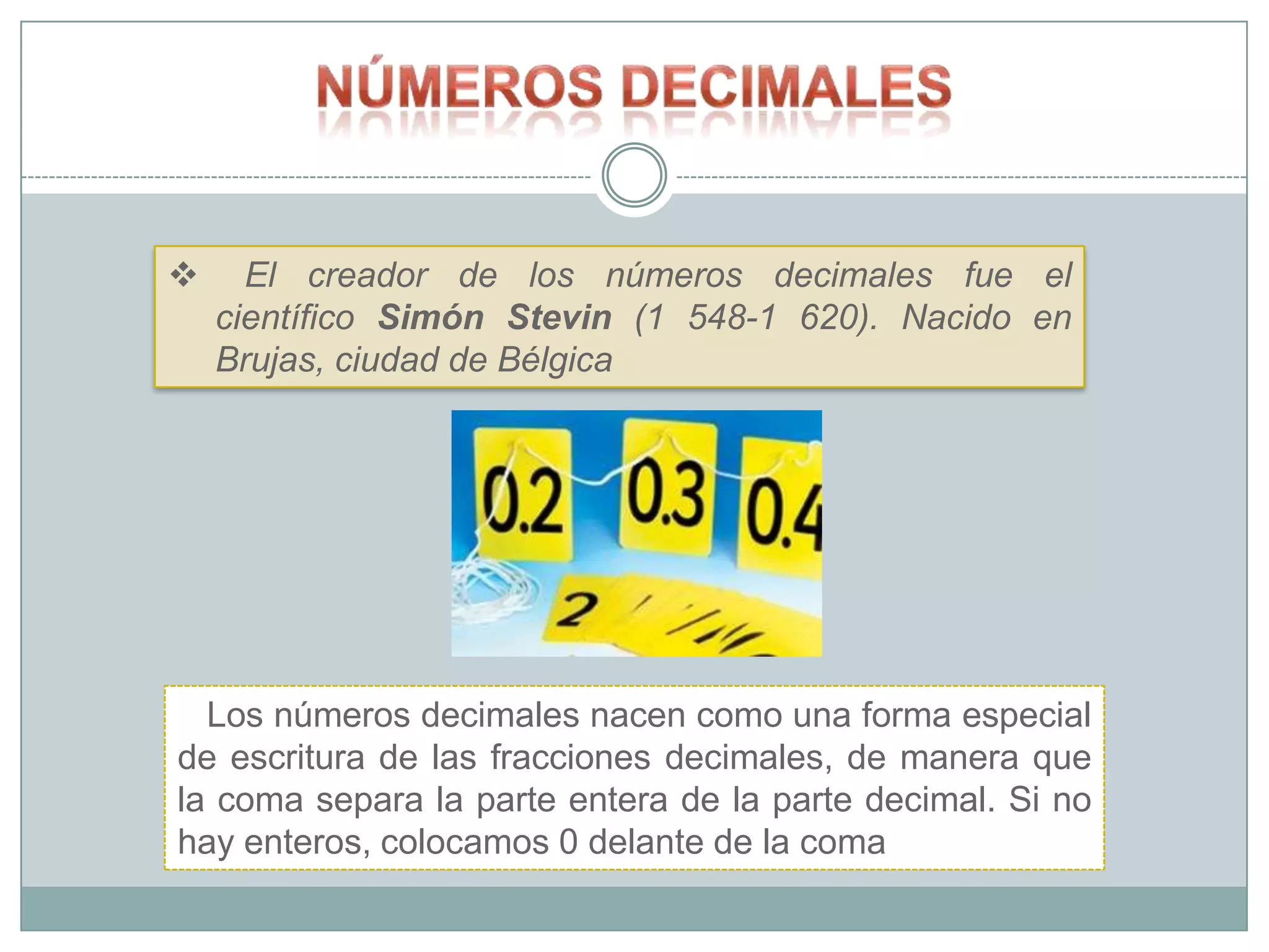 Números decimales | PPTX