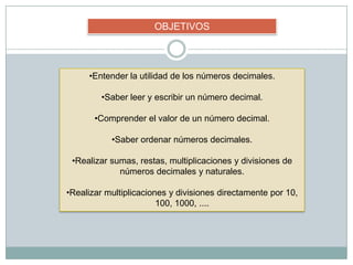 Números decimales | PPTX