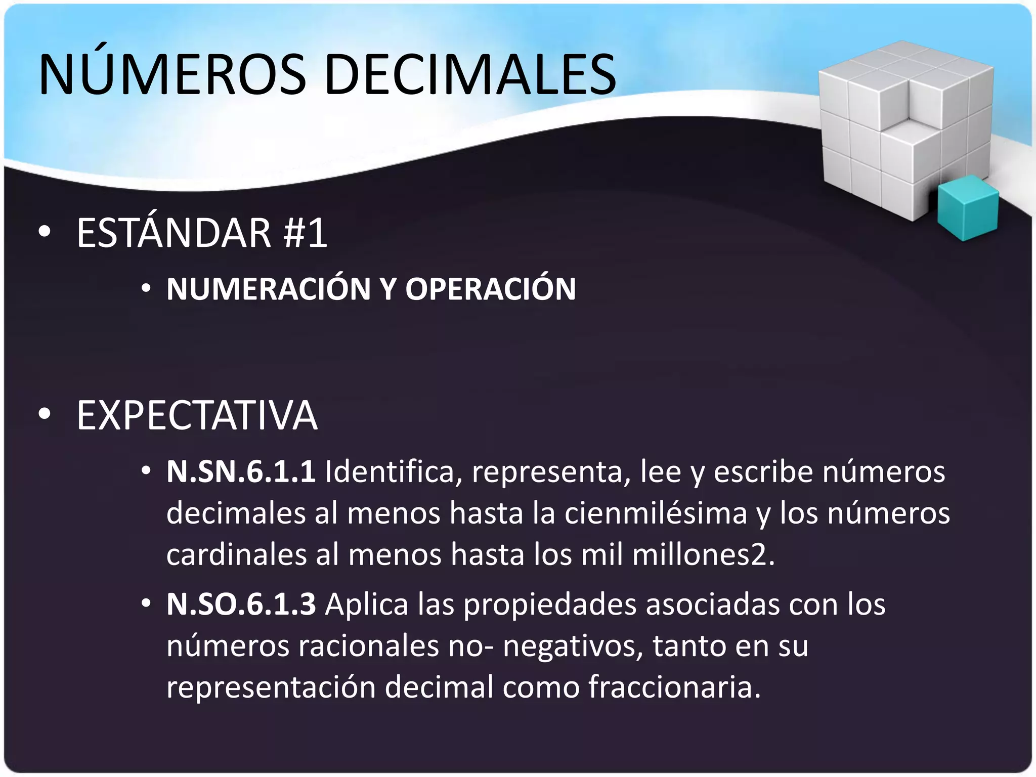 Números Decimales | PPT