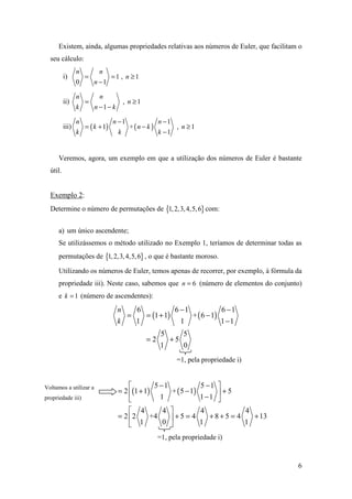 Números de Euler | PDF