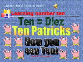 Números en inglés powerpoint show | PPT