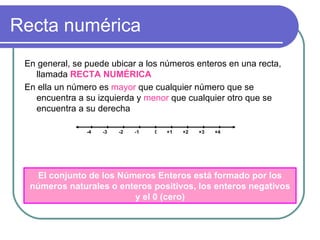 Números Enteros | PPT
