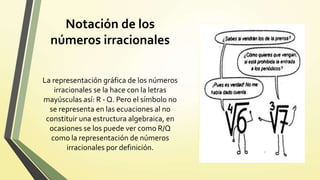 NÚMEROS IRRACIONALES | PPTX