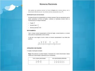 Números Naturais e Racionais não Negativos | PDF