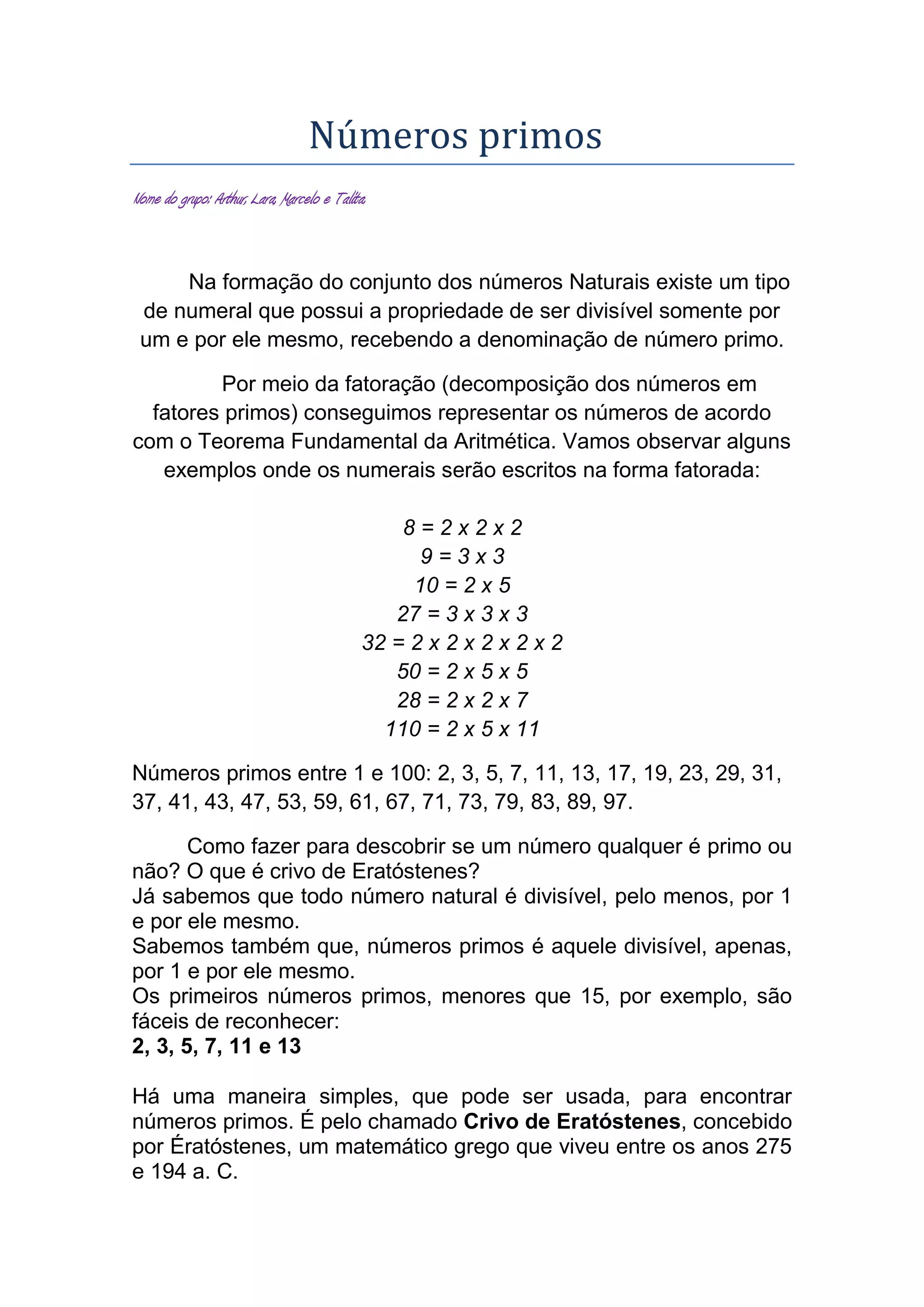 Números Primos 1 Pdf Download Gratuito