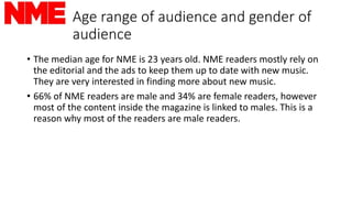 Nme target audience analysis | PPTX