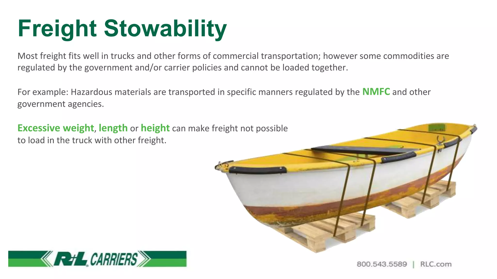 National Motor Freight Classification: A Basic Understanding | PPTX