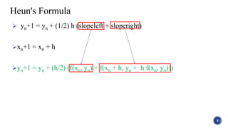 Heun's Method | PPTX