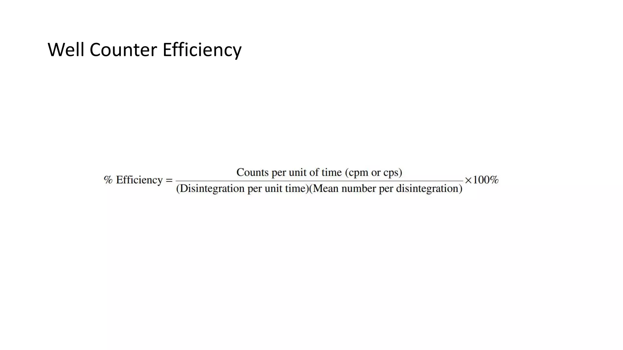 Nuclear Medicine Formulas | PPTX