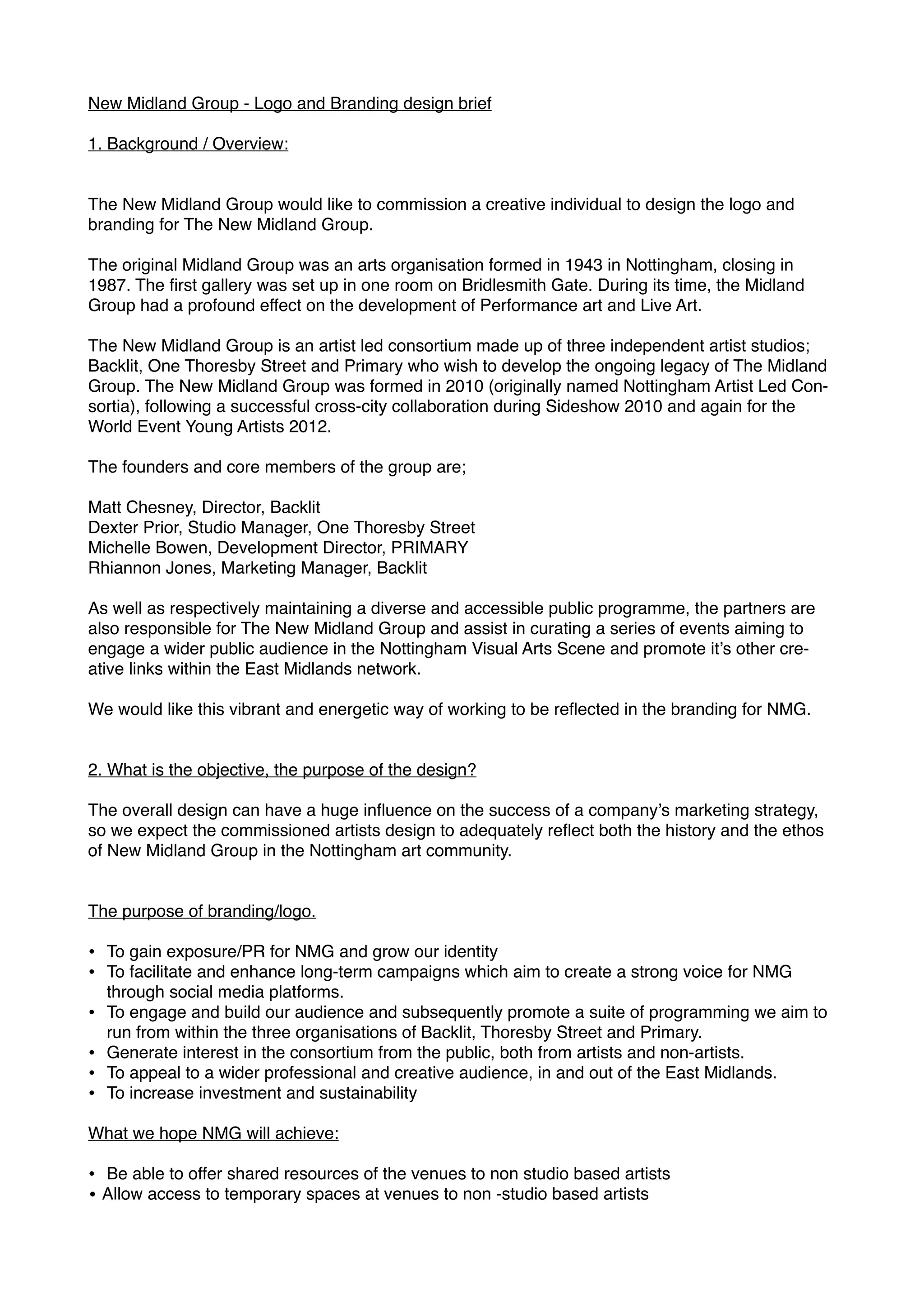 Nmg logo brief | PDF