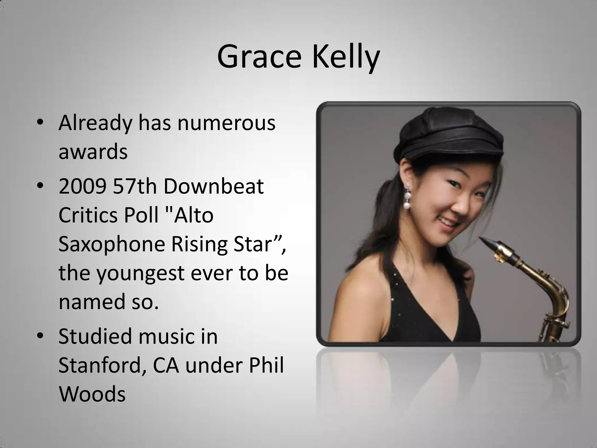 Grace Kelly & Phil Woods Intro | PPT