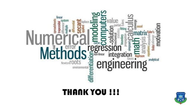 NUMERICAL METHOD AND ITS APPLICATION | PPT