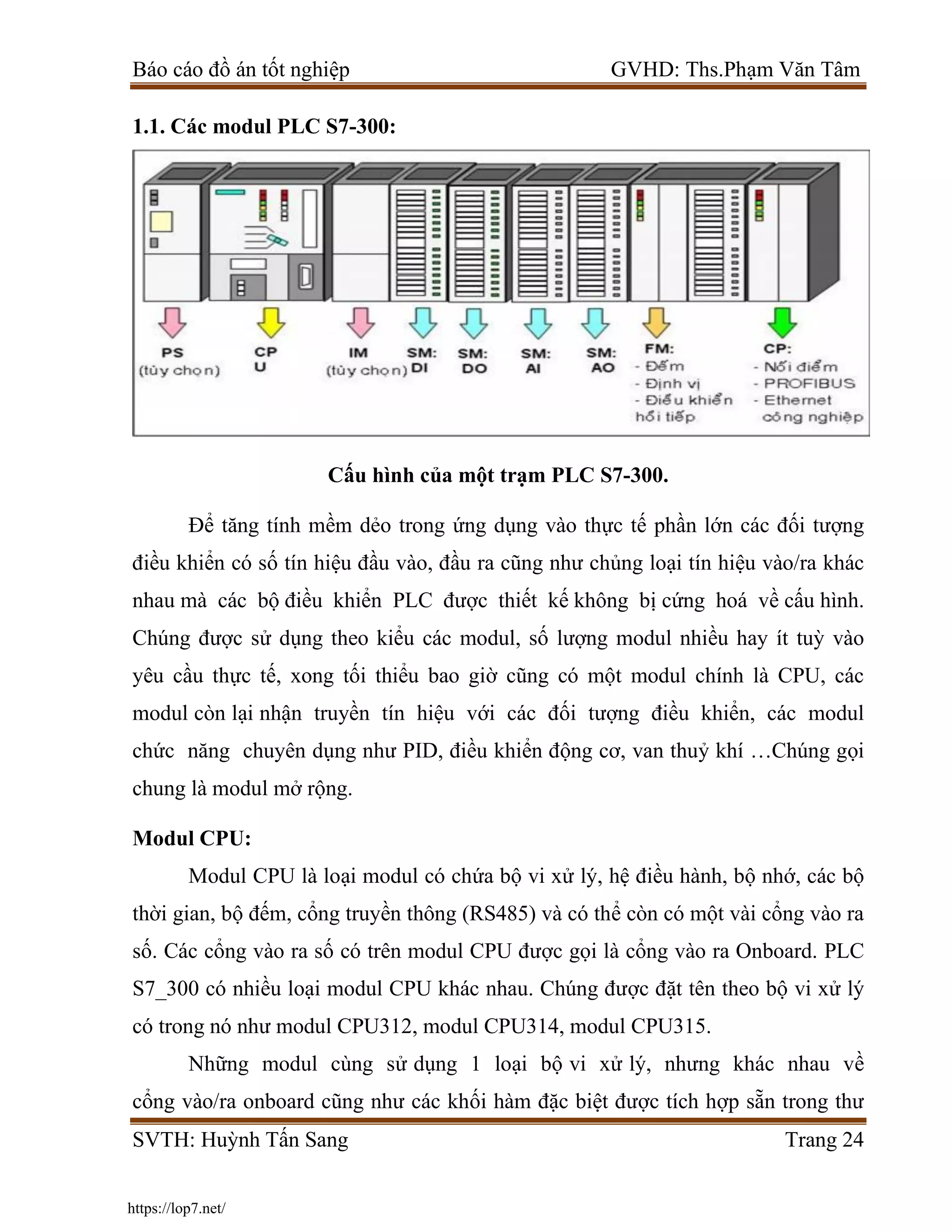 Đồ án Mô hình giám sát trạm trộn bê tông qua Wincc, step7-300 | PDF