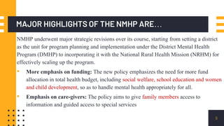National Mental Health Policy | PPTX