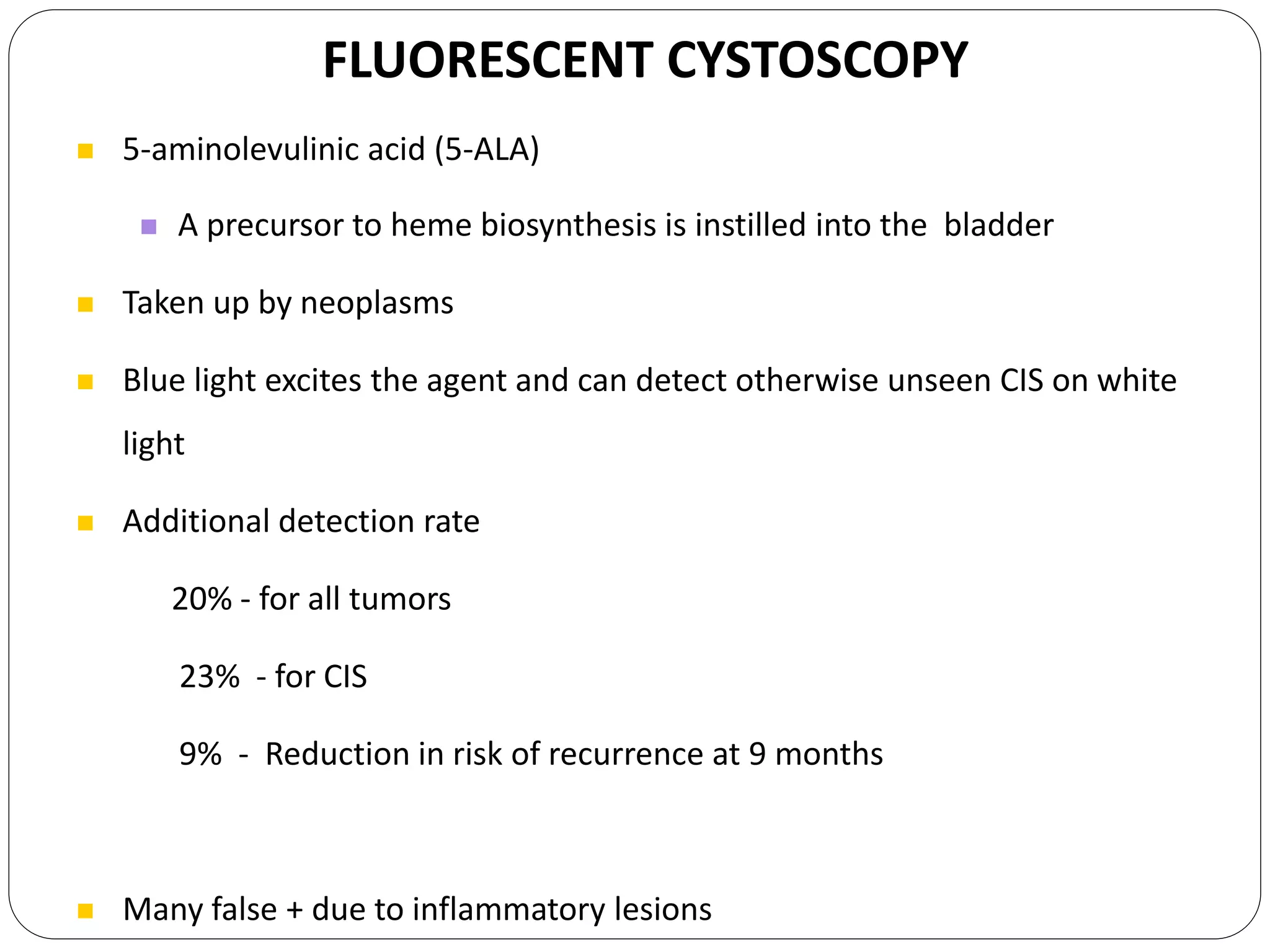 Management of Non Muscle Invasive Bladder Cancer | PPTX